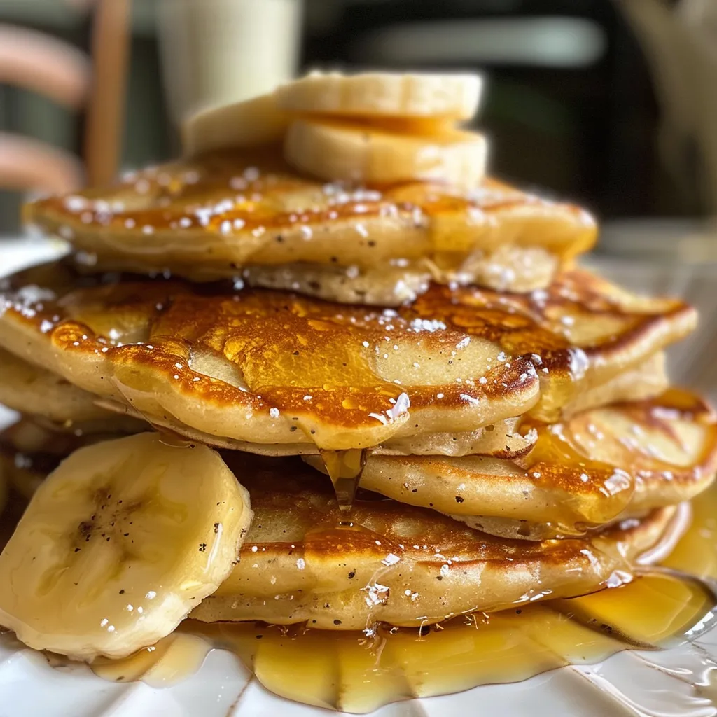 Bananen Pancakes: Einfach, Fluffig und Köstlich
